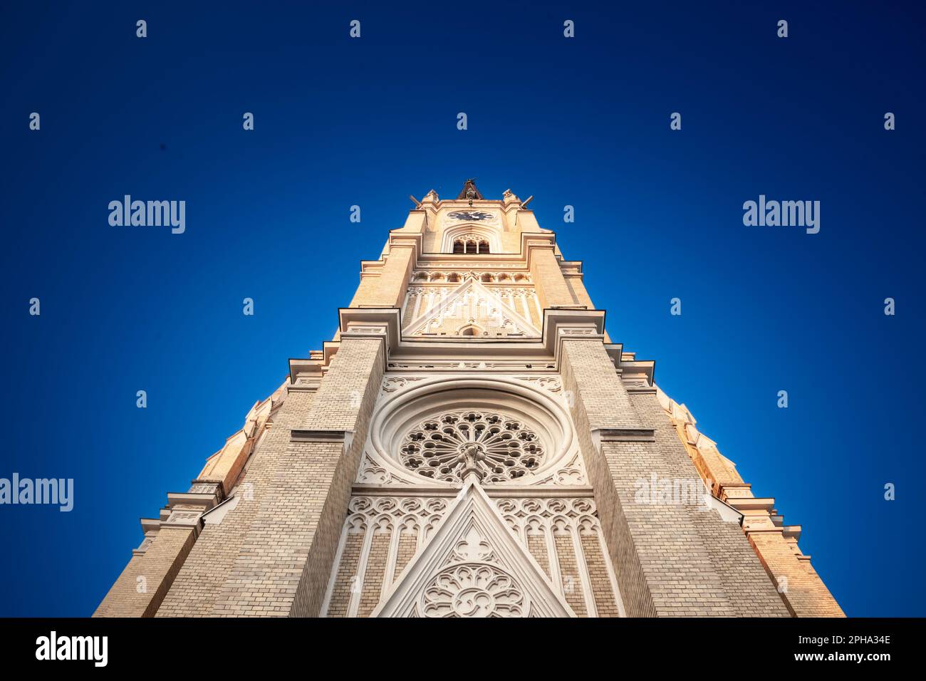Picture of the Novi Sad cathedral. The Name of Mary Church is a Roman ...