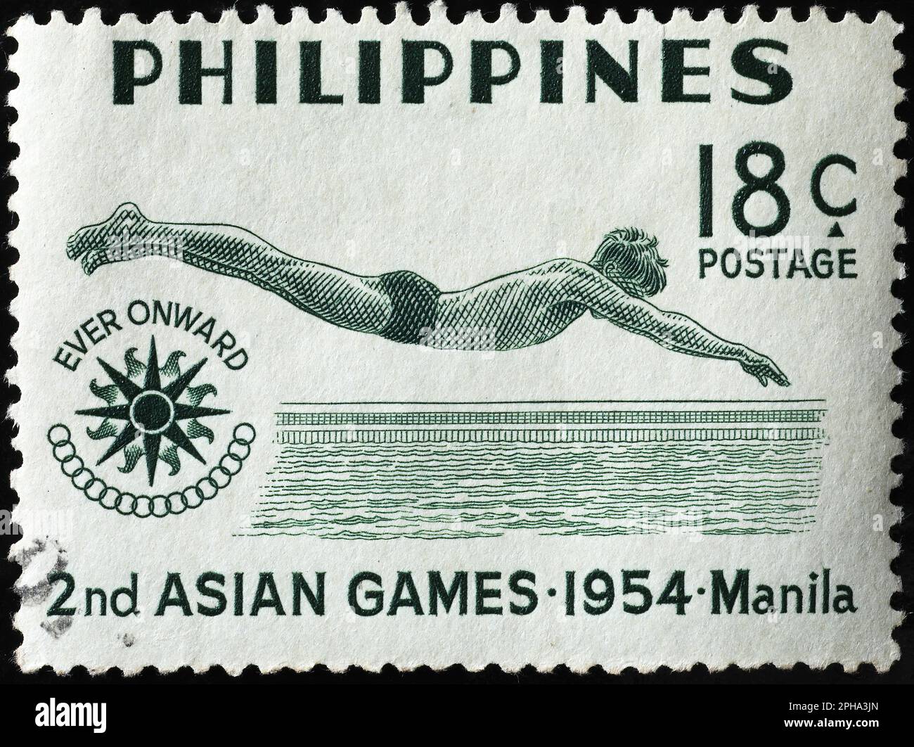 Philippines postage stamp hi-res stock photography and images - Alamy
