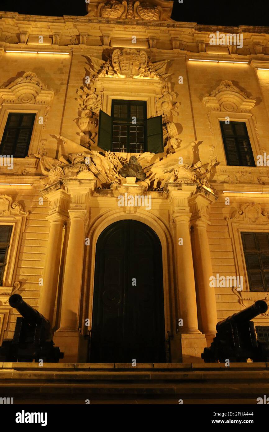 The Auberge de Castille (Maltese: Berġa ta' Kastilja) is an auberge in ...