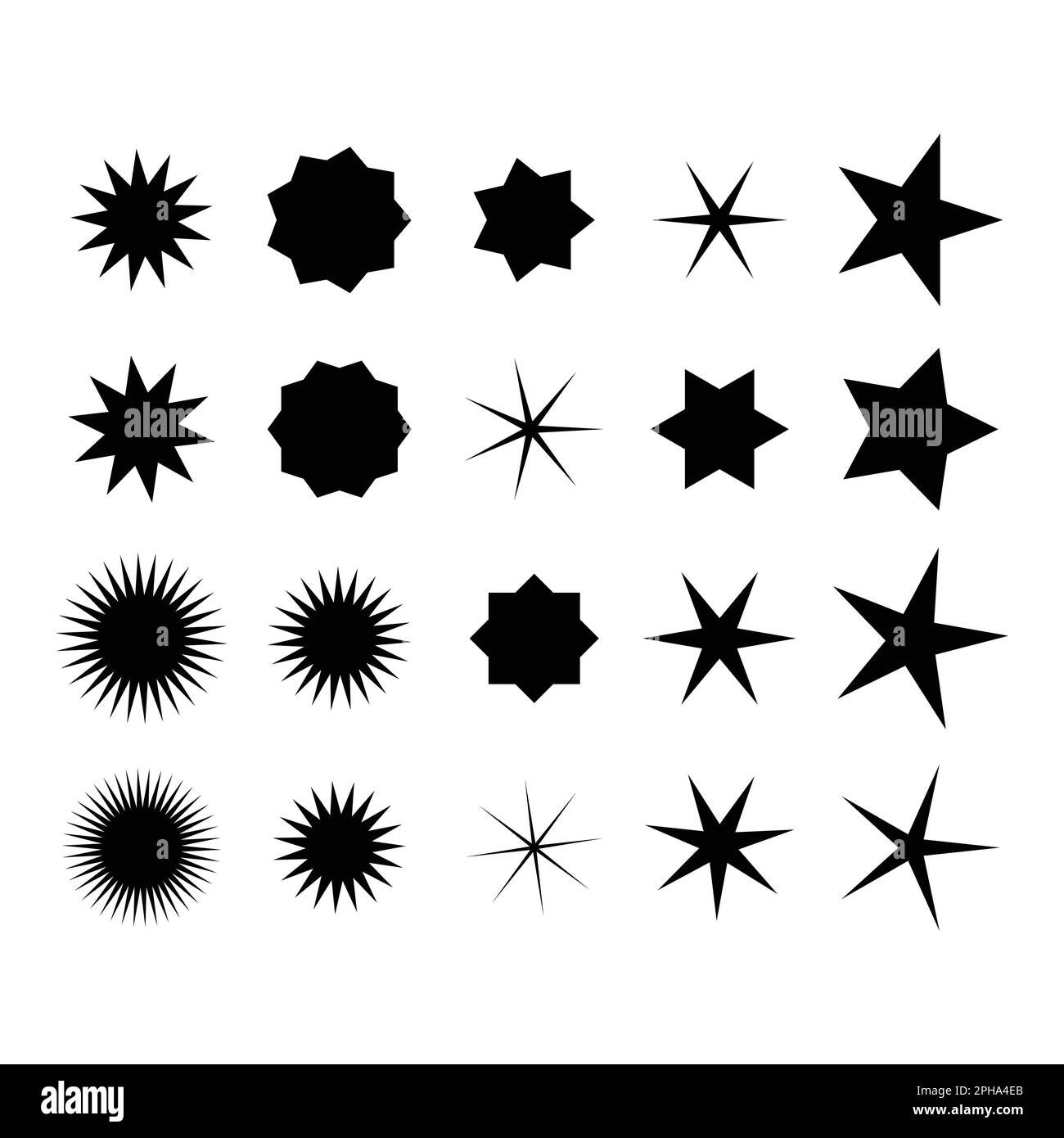 Collection starburst badge label Black and White Stock Photos & Images - Alamy