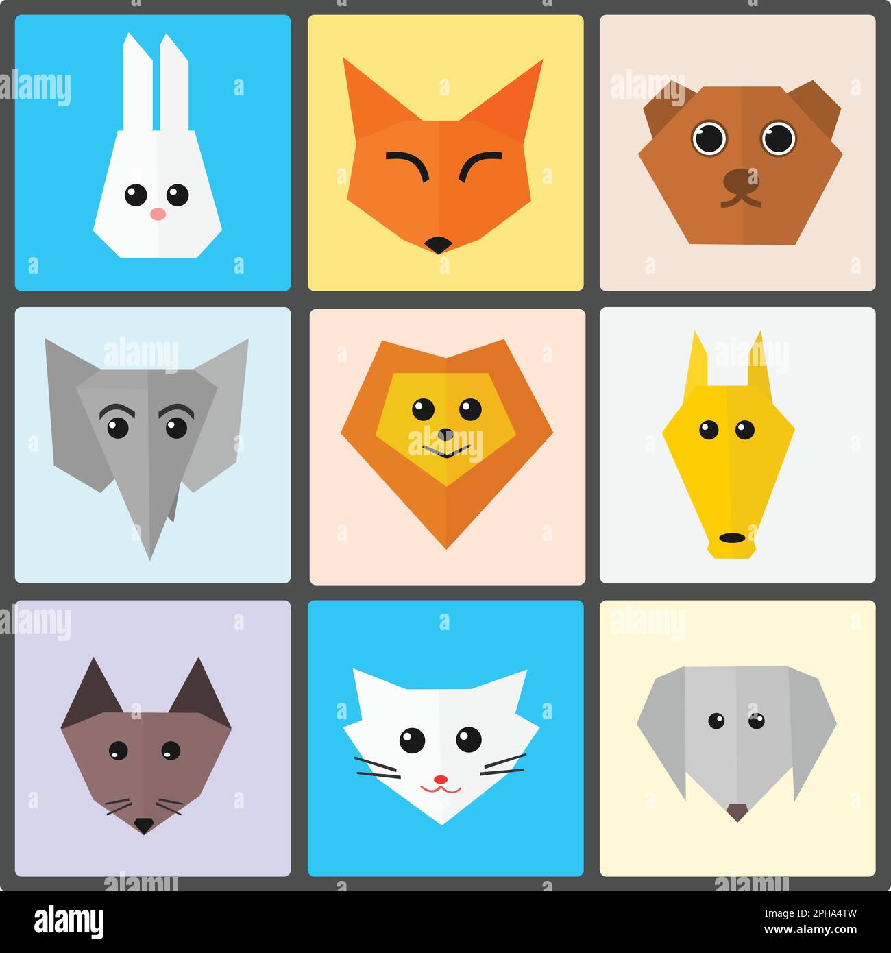 Funny animals animal Stock Vector Images - Alamy