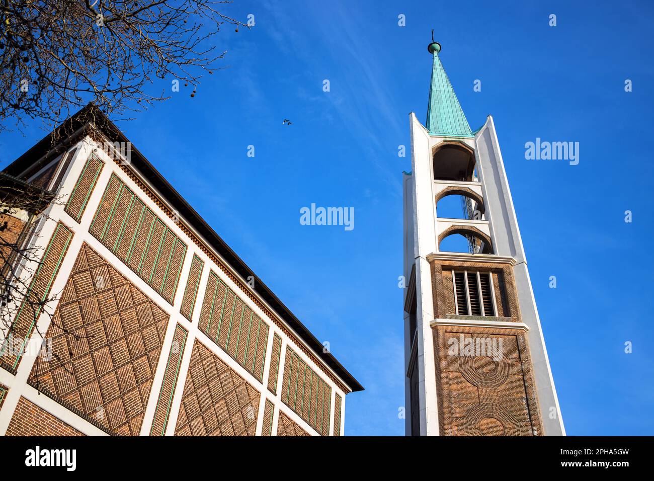 gelsenkirchen historic german city core in the ruhrgebiet area Stock ...
