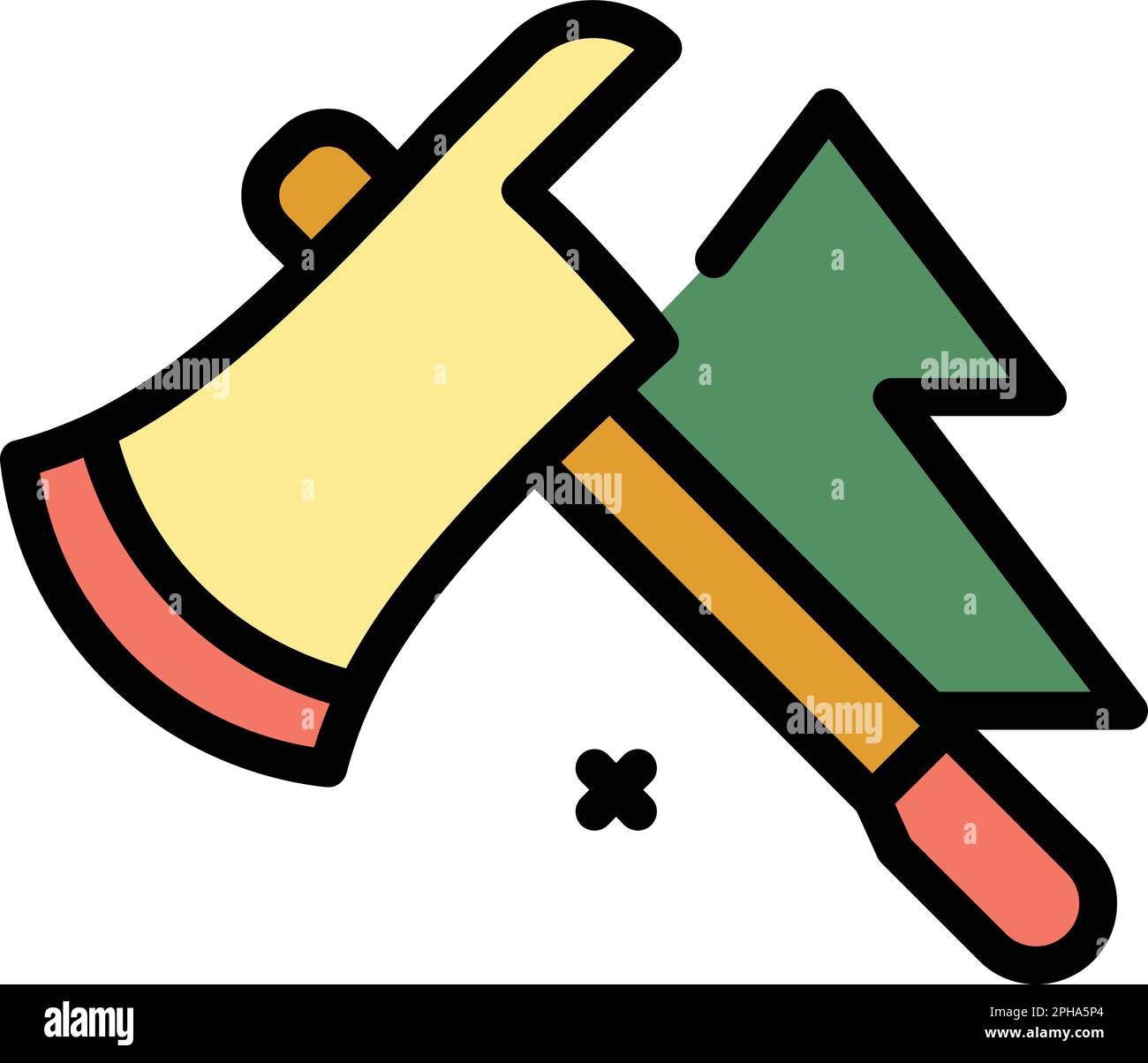 Nature deforestation icon. Outline nature deforestation vector icon for ...