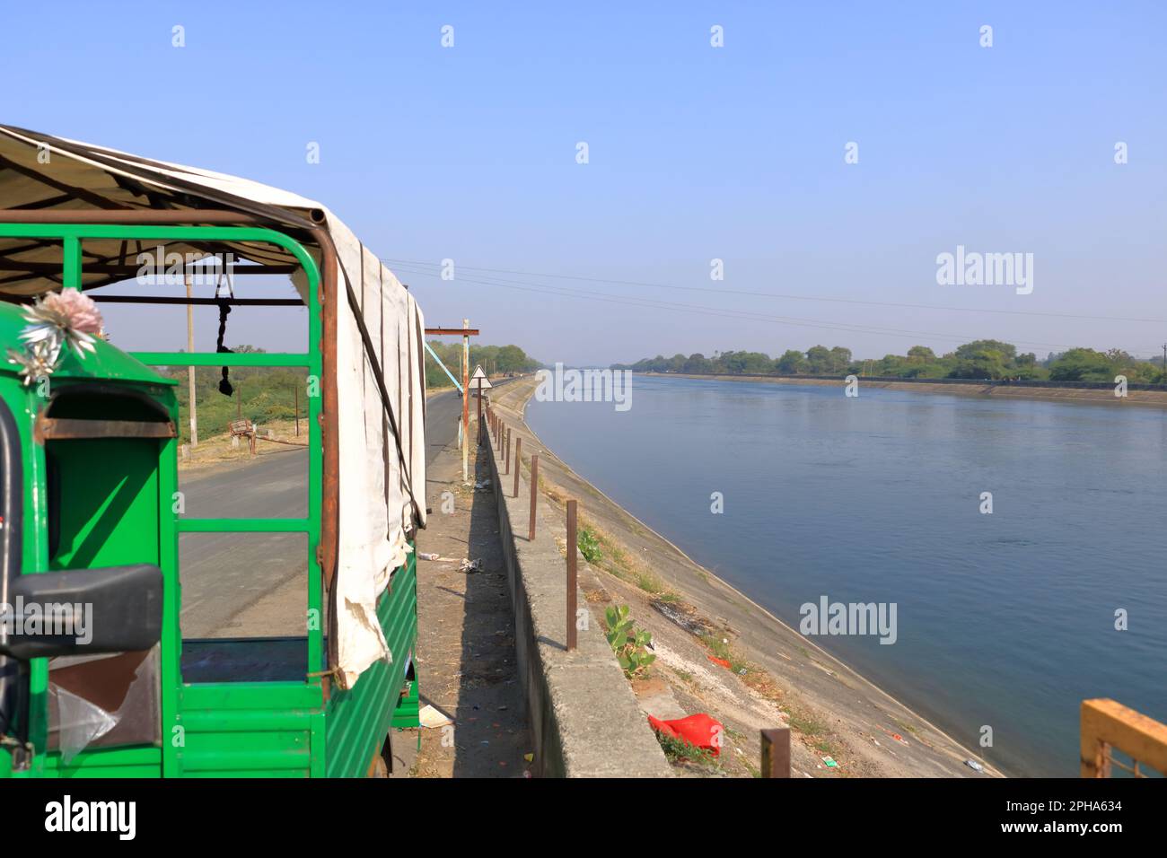 December 24 2022 - Khandiwada, Gujarat in India: Water Flow In the ...