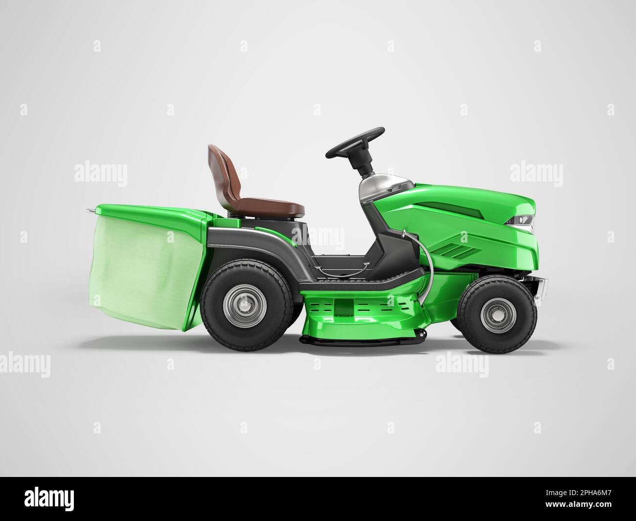 Lawn Mower Side View