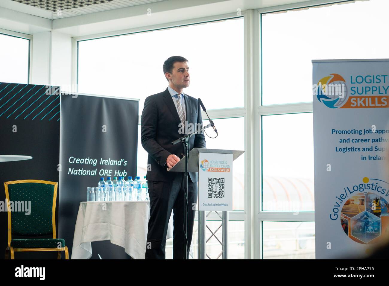 Jack Chambers TD attends Rosslare Europort, Co. Wexford for opening of ...