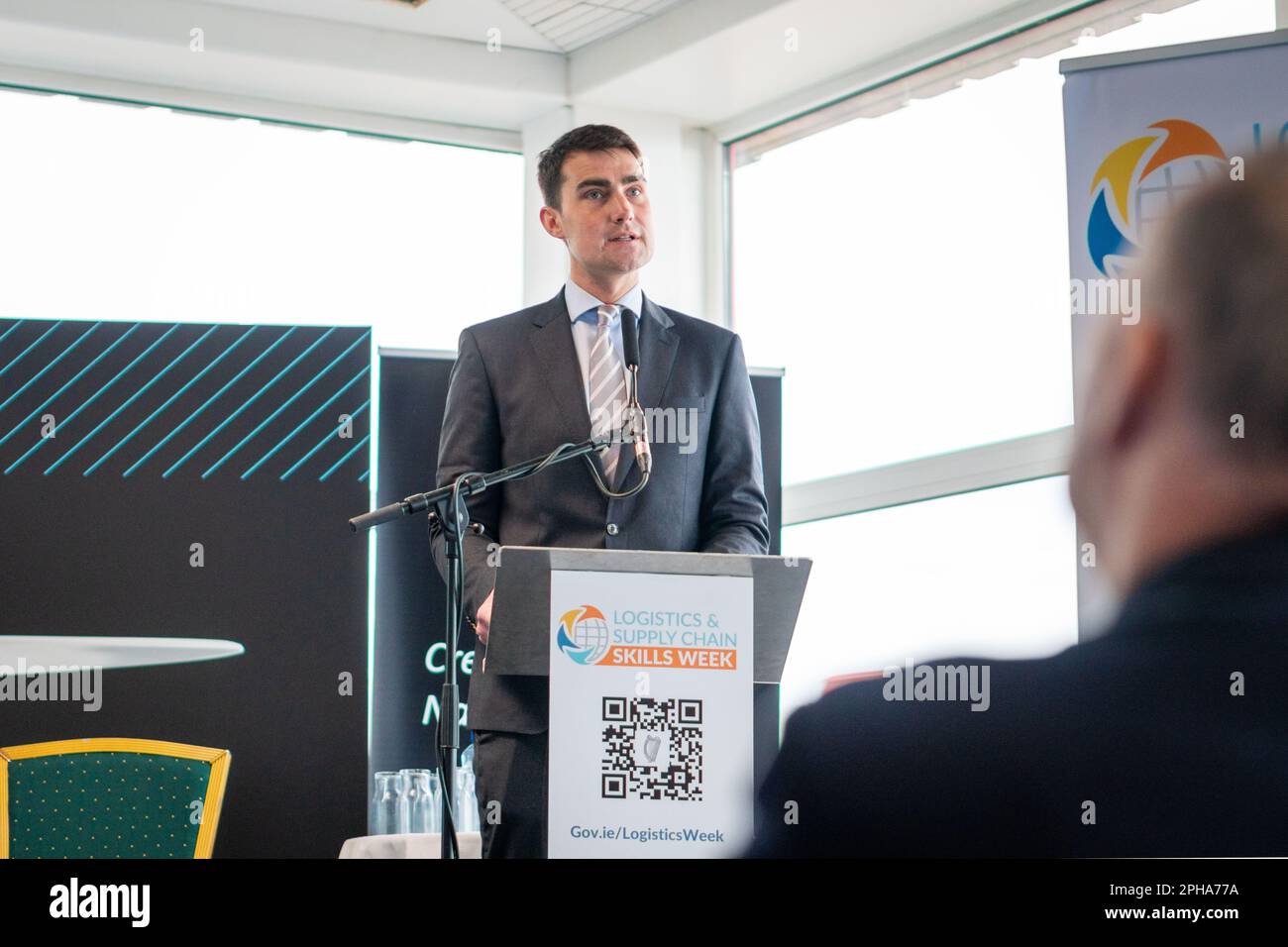 Jack Chambers TD attends Rosslare Europort, Co. Wexford for opening of ...