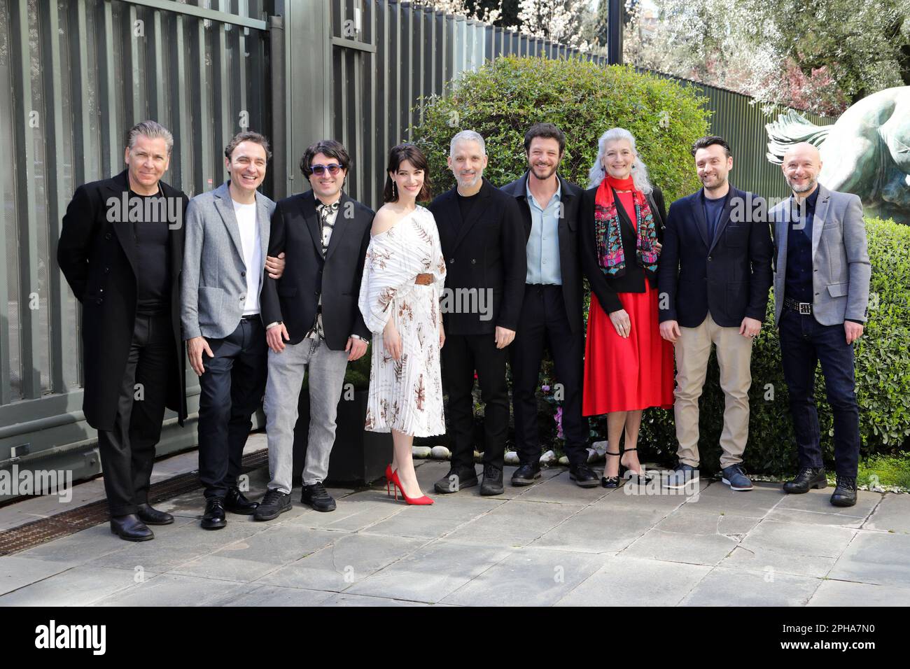 Rome, Italy. 27th Mar, 2023. Rome, Rai Mazzini headquarters, photocall ...