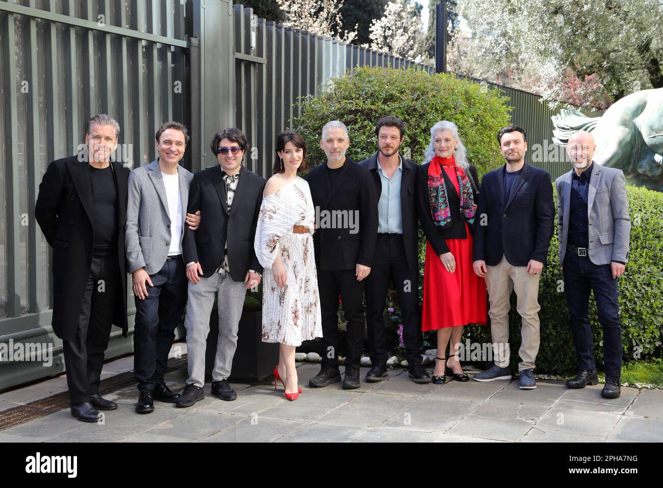 Rome, Italy. 27th Mar, 2023. Rome, Rai Mazzini headquarters, photocall ...