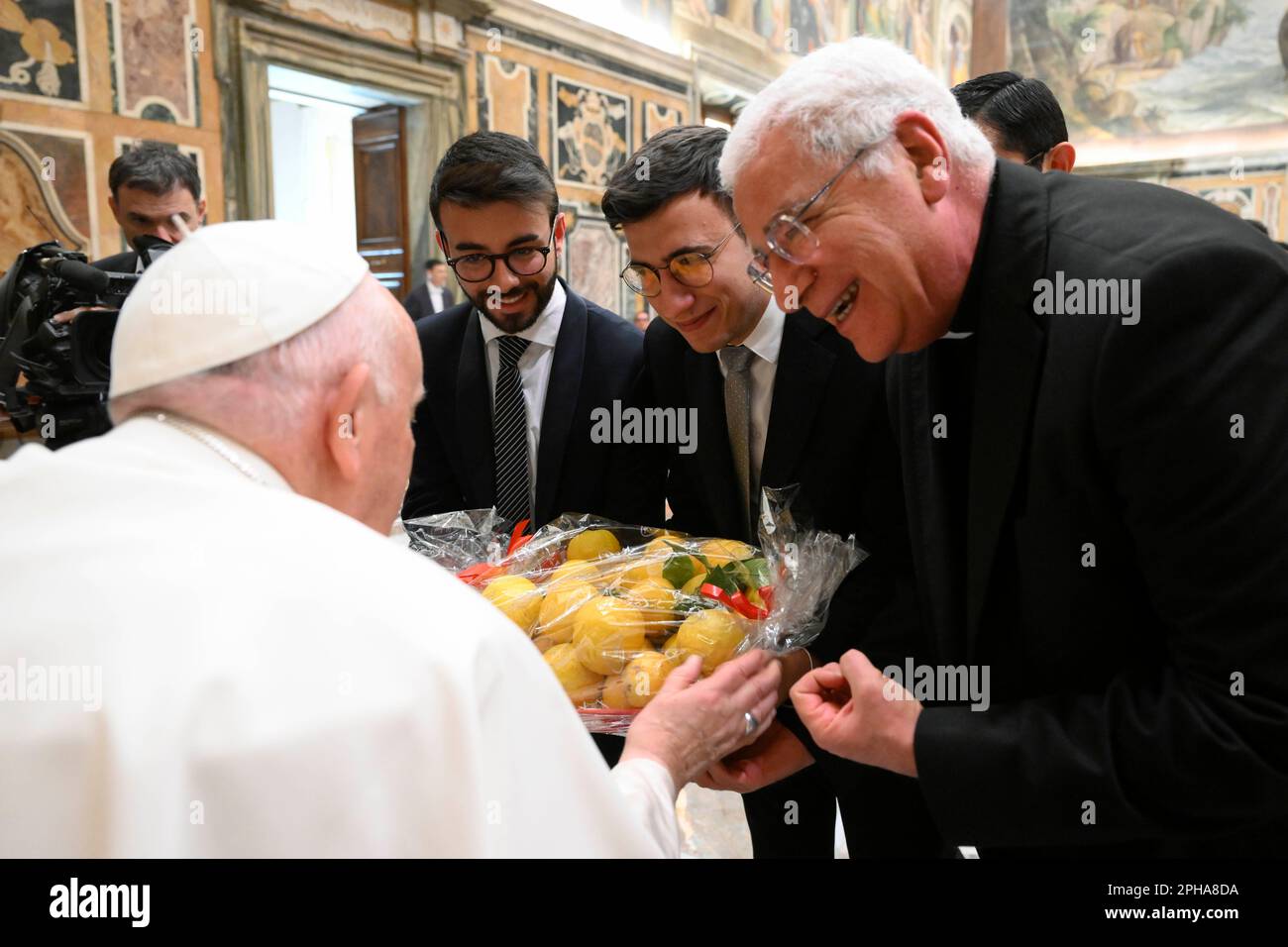 Vatican, Vatican. 27th Mar, 2023. Italy, Rome, Vatican, 2023/3/27. Pope ...