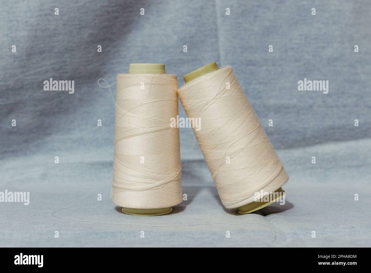 Warp yarn reels hi-res stock photography and images - Alamy