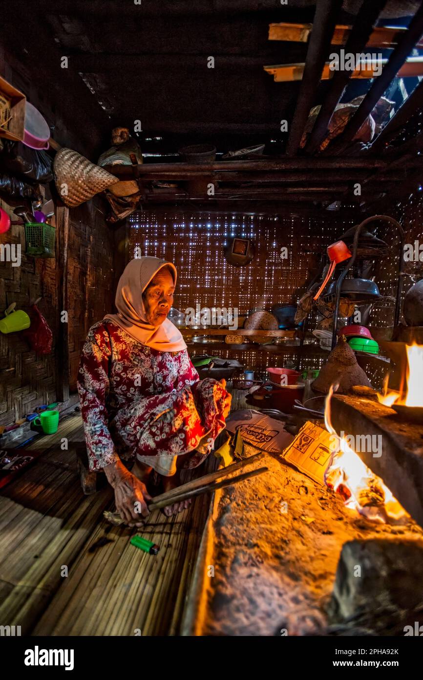 daily life in a village of West Java, Indonesia, Asia Stock Photo - Alamy