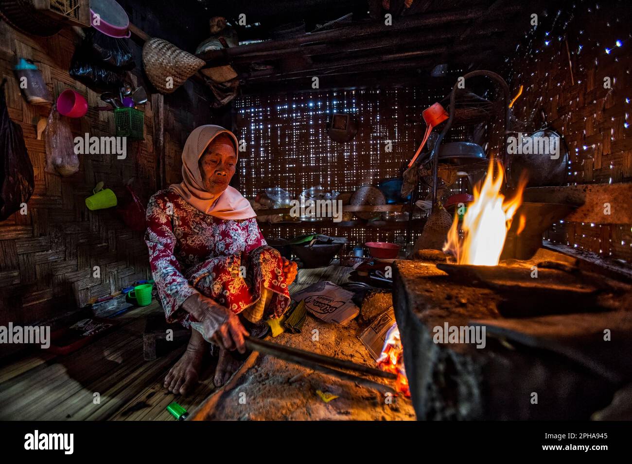 daily life in a village of West Java, Indonesia, Asia Stock Photo - Alamy