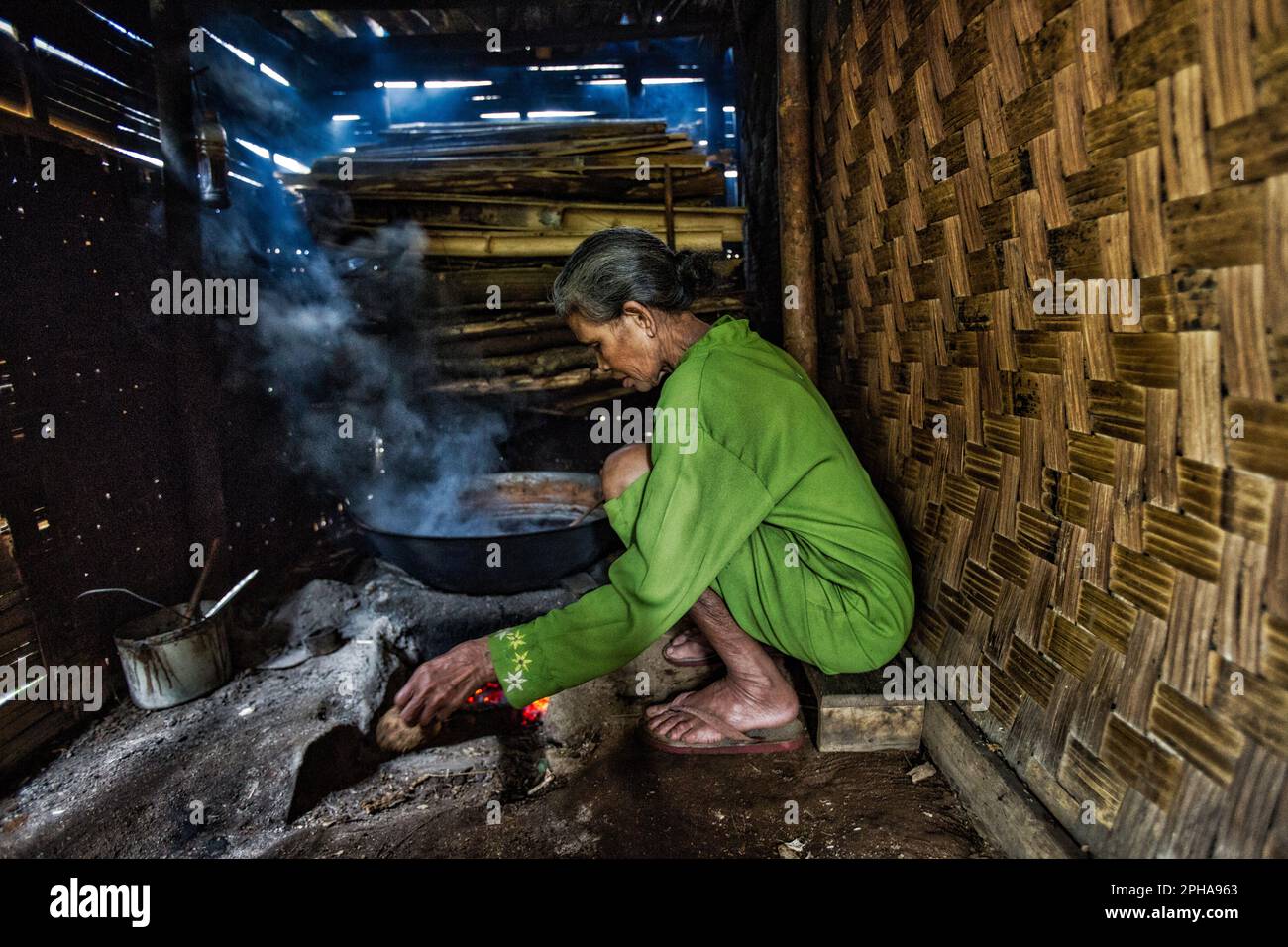 daily life in a village of West Java, Indonesia, Asia Stock Photo - Alamy