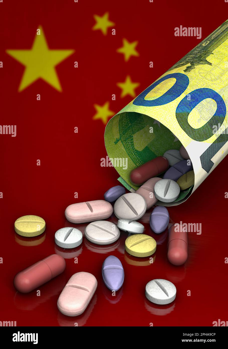 Tablets, Euro and China - Dependence on the Chinese pharmaceutical ...