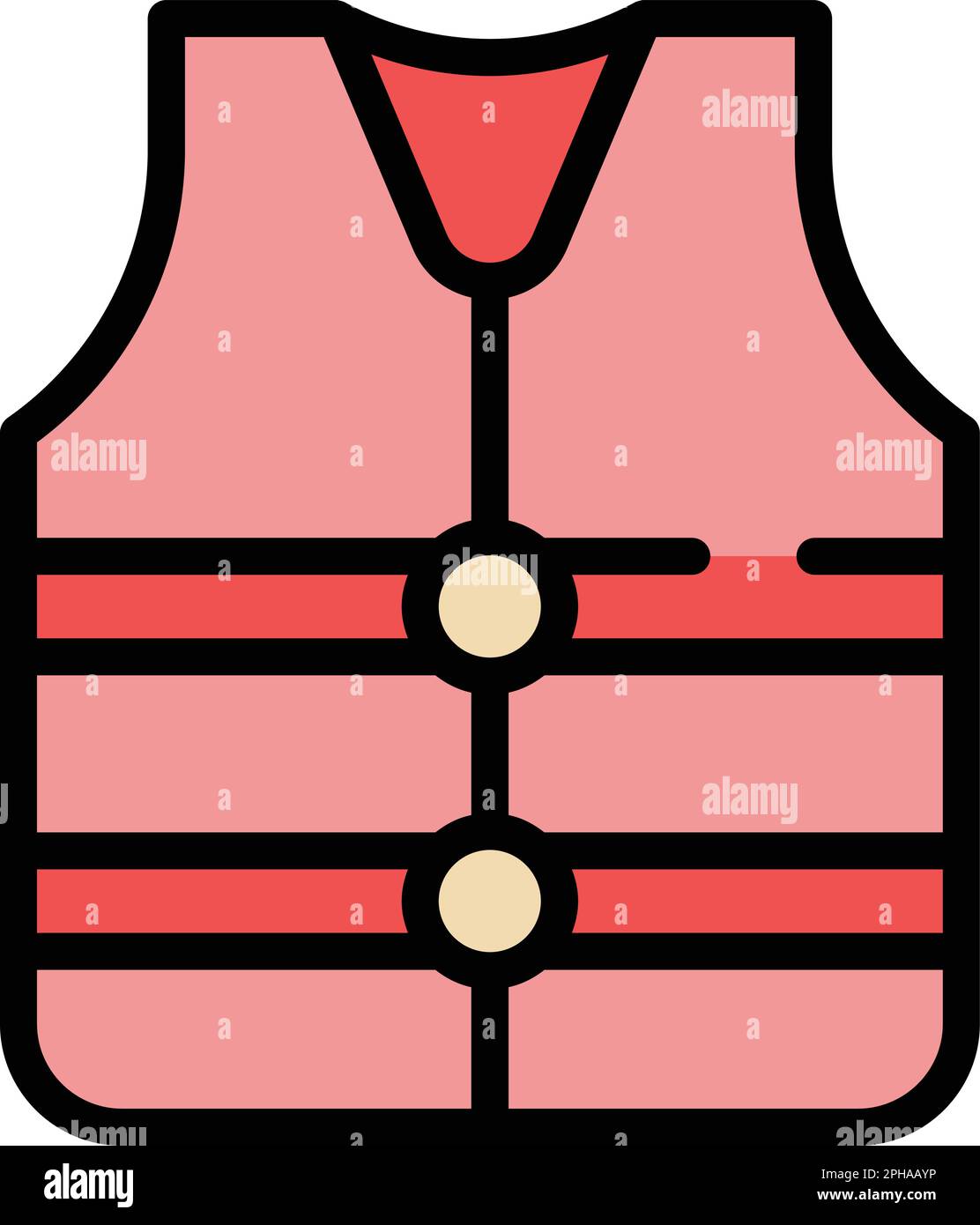 Water jacket icon. Outline Water jacket vector icon for web design ...