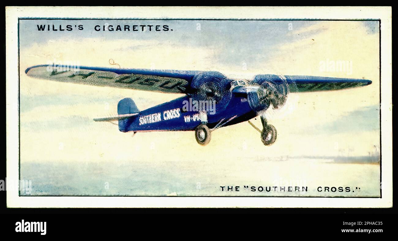 The Southern Cross - Vintage Cigarette Card Stock Photo - Alamy