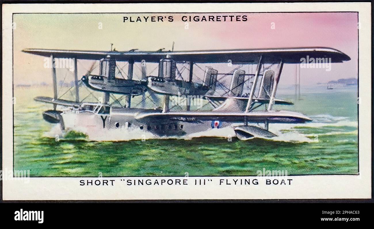 Short Singapore - Vintage Cigarette Card Stock Photo - Alamy