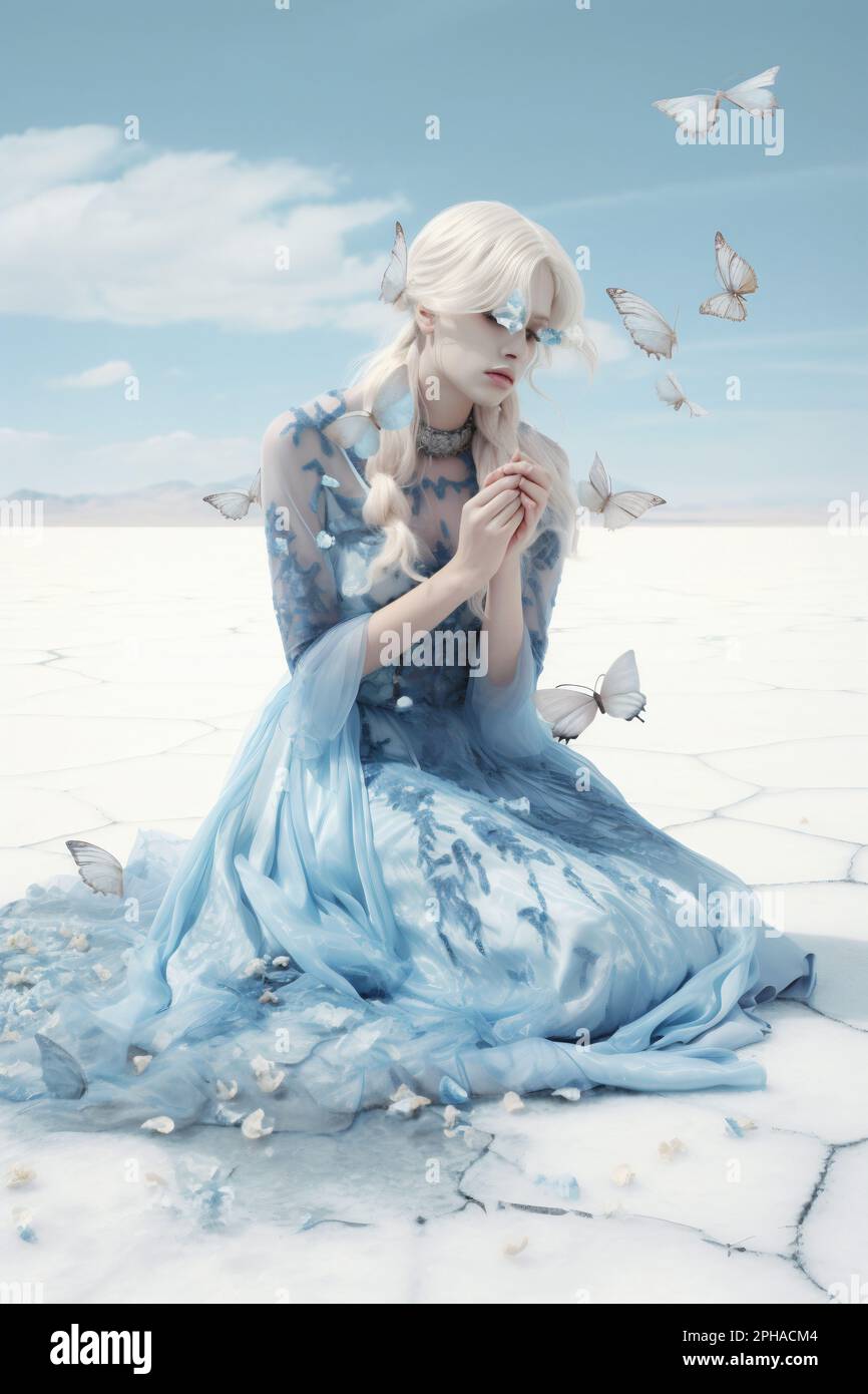 Sky Princess of Butterflies Stock Photo - Alamy