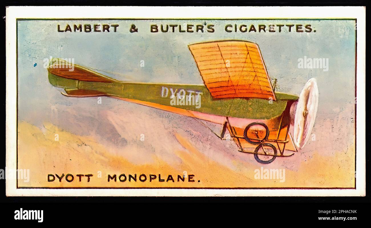 Dyott monoplane hi-res stock photography and images - Alamy