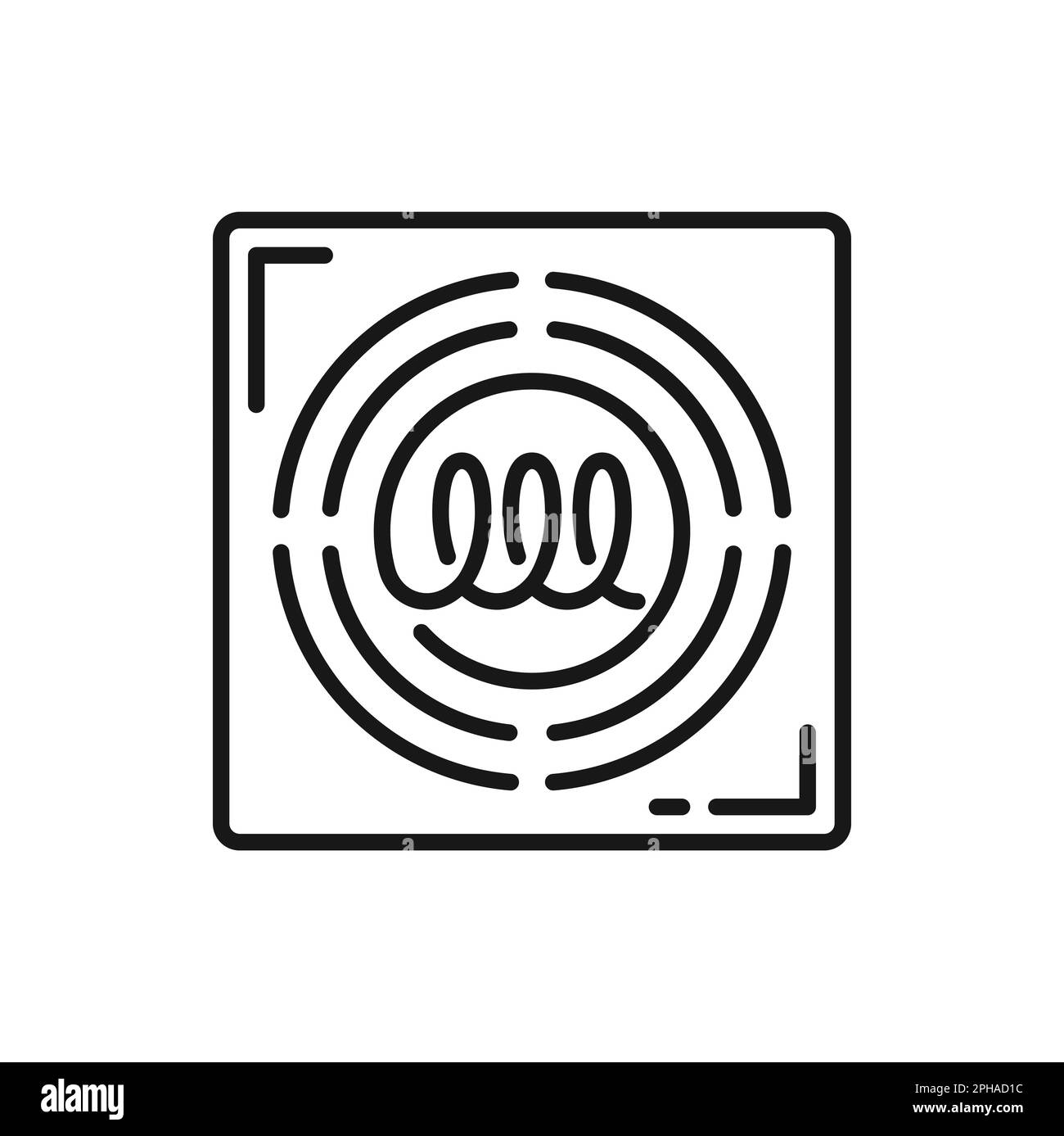 Induction properties and destination of pot, coil on stove burner ...