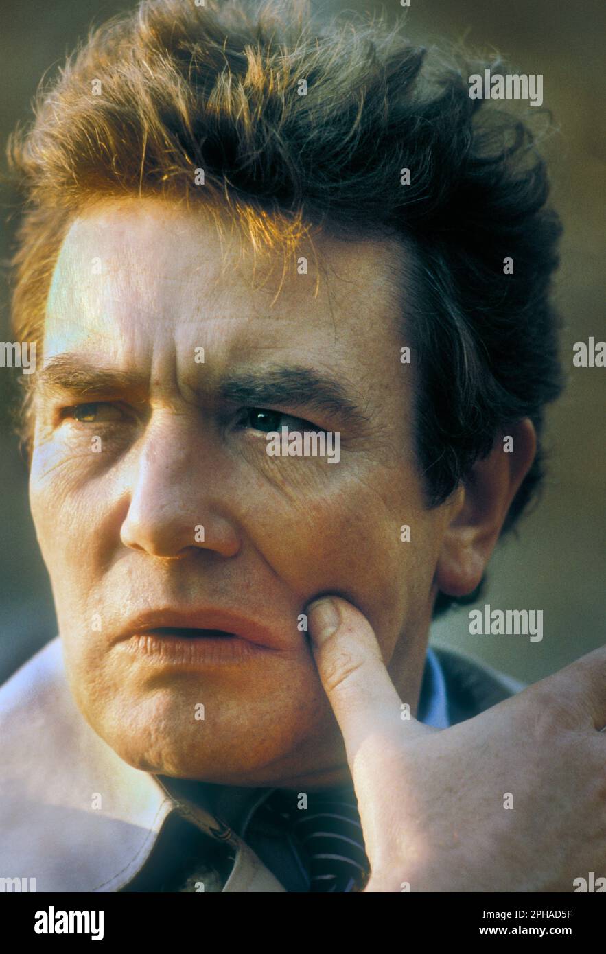 British actor Albert Finney in London 1982 Stock Photo - Alamy