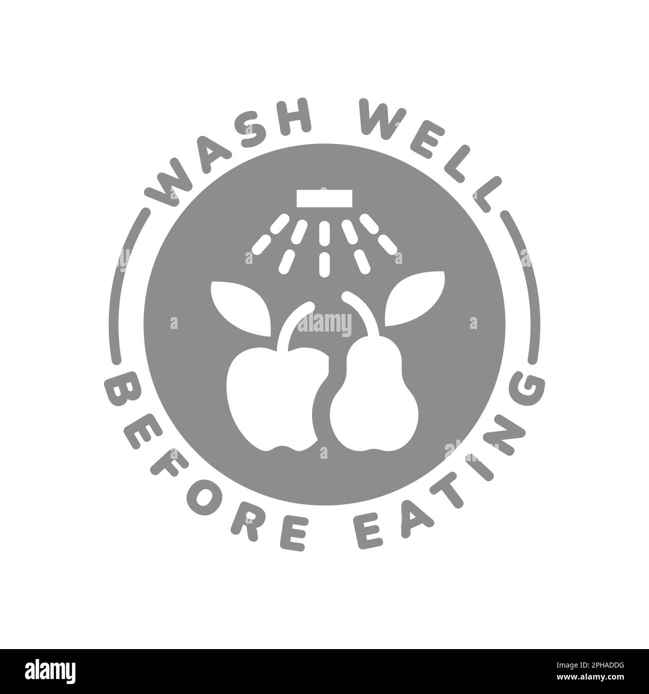 Washing fresh fruits vegetables Stock Vector Images - Alamy