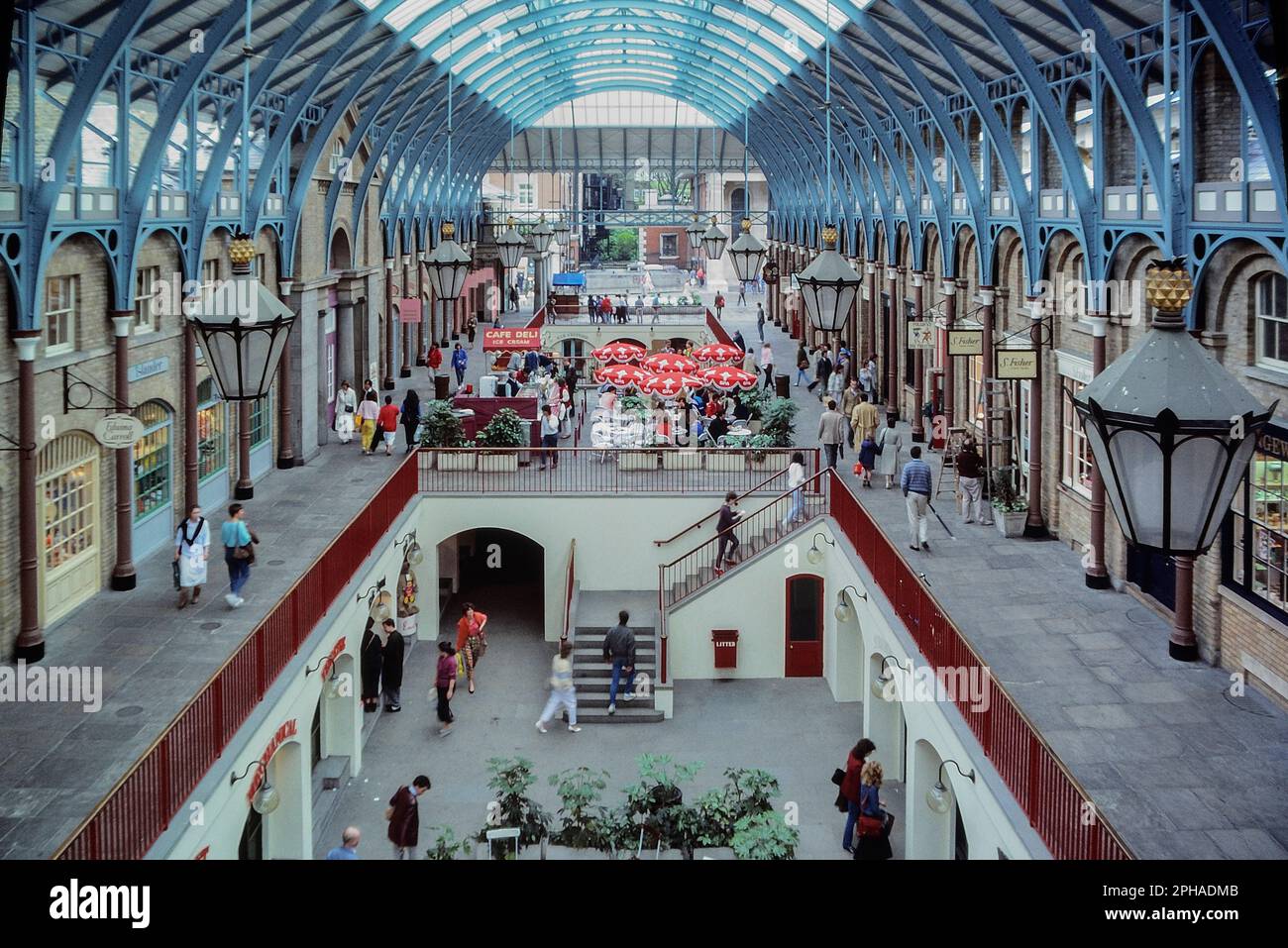 Covent Garden, London, England, UK. Circa March 1985 Stock Photo - Alamy