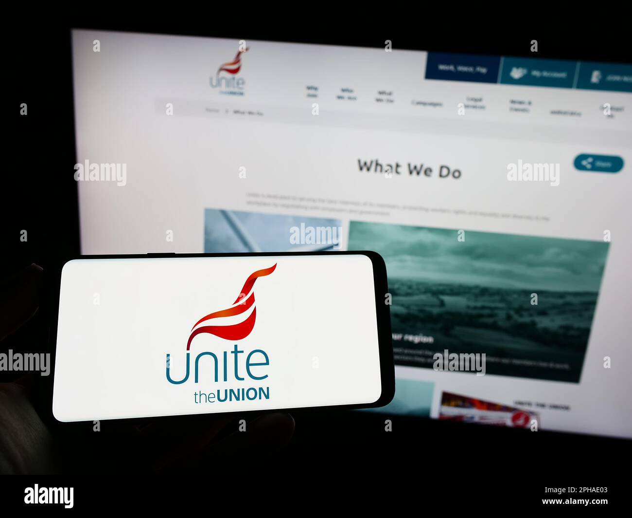 Unite the union logo hi-res stock photography and images - Alamy