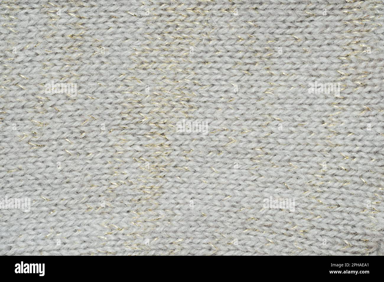 light grey knit sweater pattern with gold tinsel. Cozy nordic ...