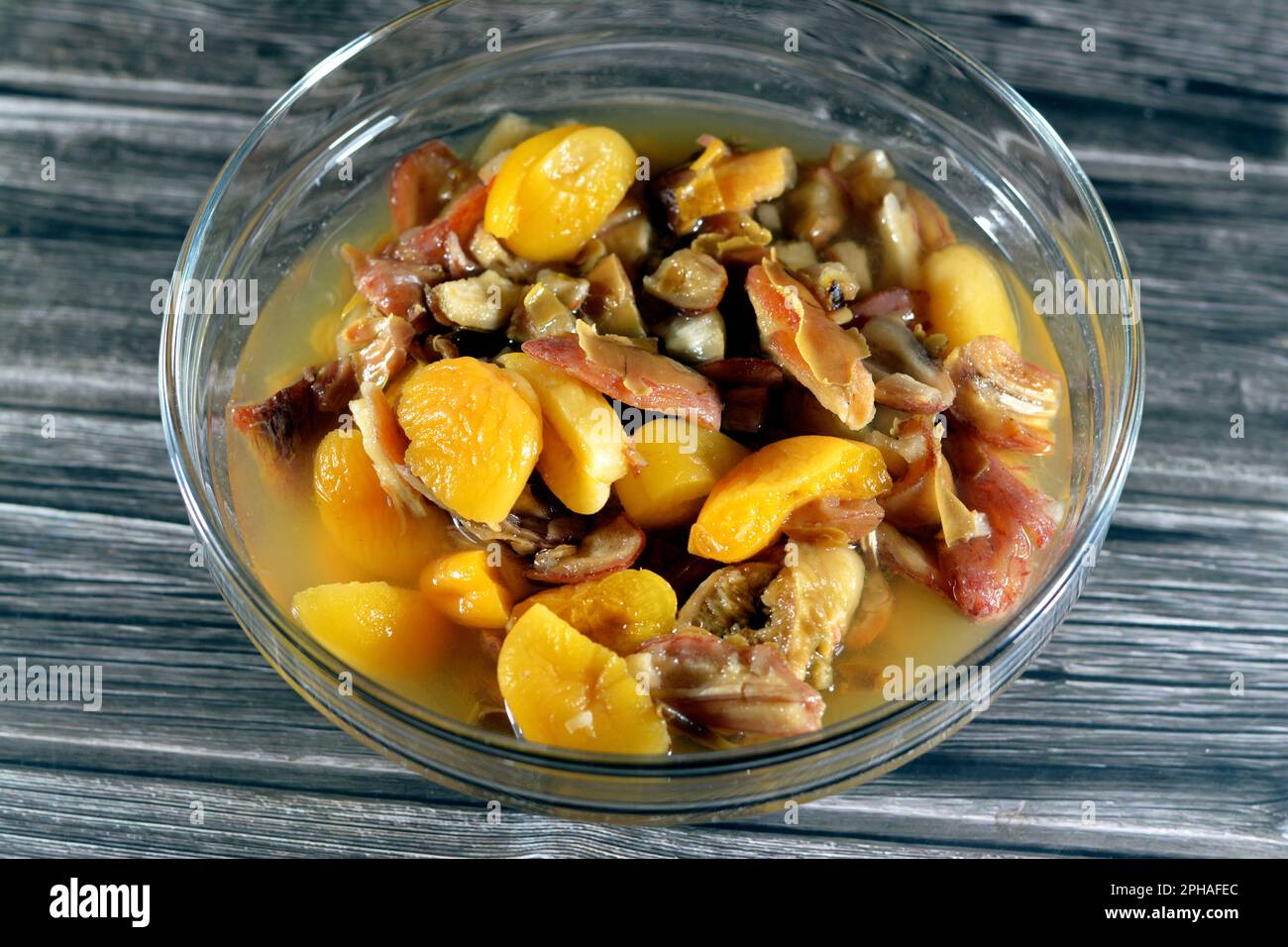 Dried fruits compote, Traditional Khoshaf kushaf dates compote that is ...
