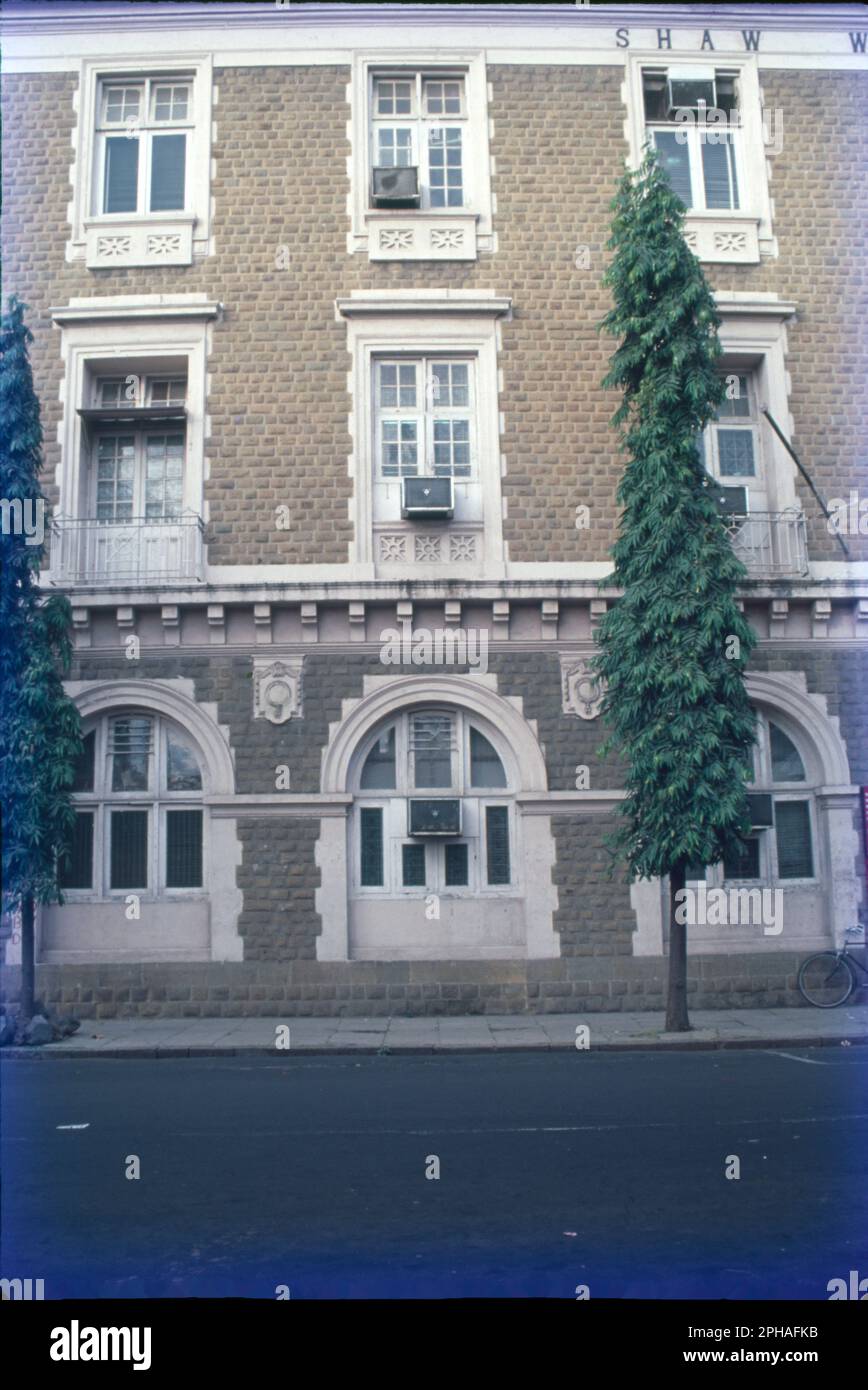 Windows of British Era Buildings in Bombay, Maharashtra, India Stock ...