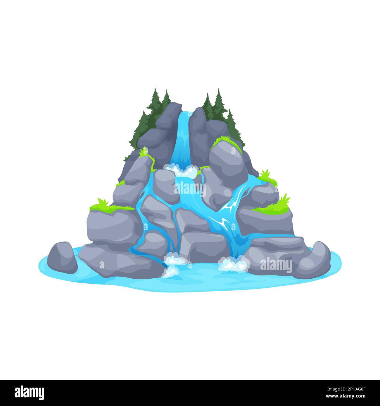 Torrent river Stock Vector Images - Alamy