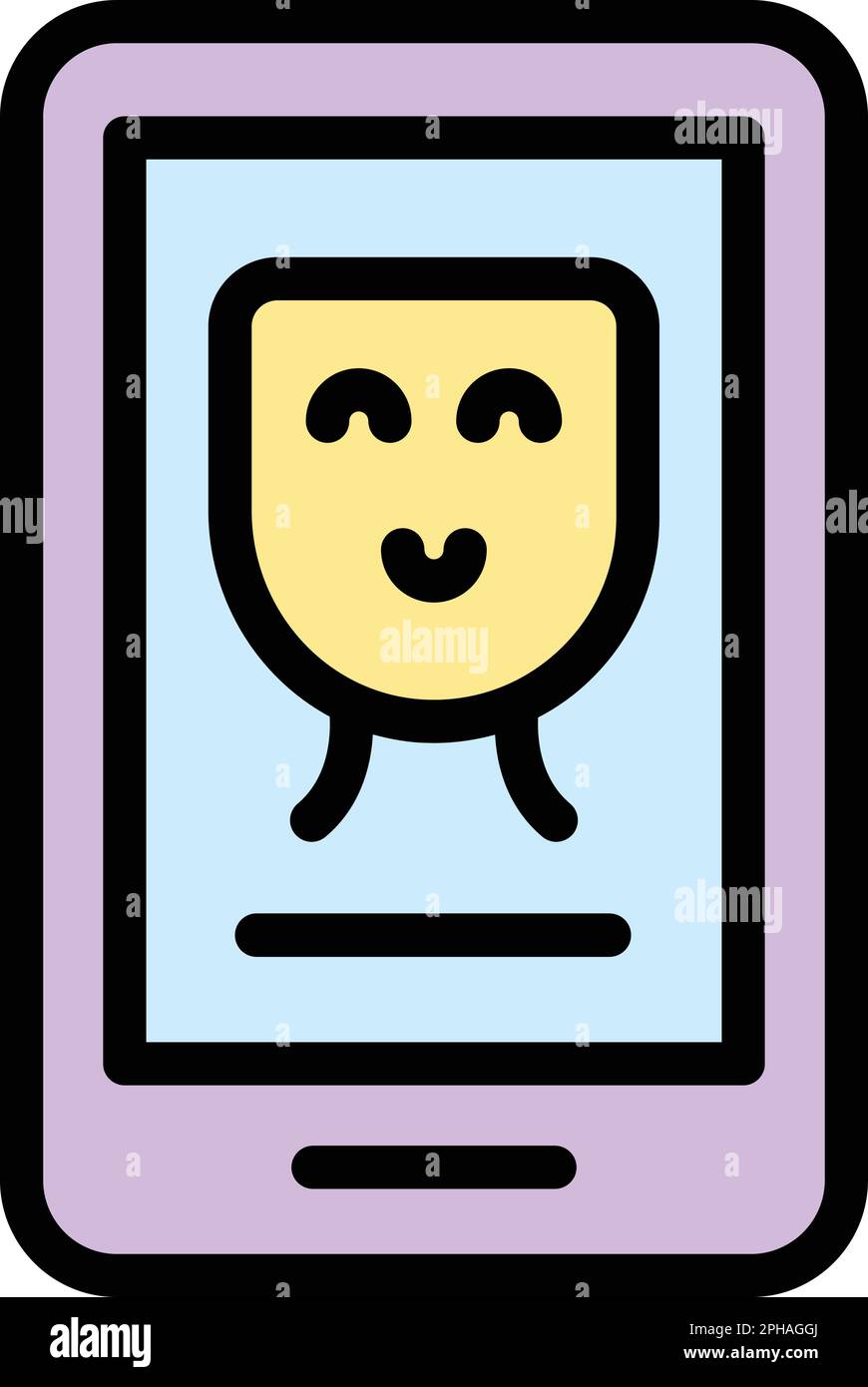 Online consumer icon. Outline Online consumer vector icon for web ...