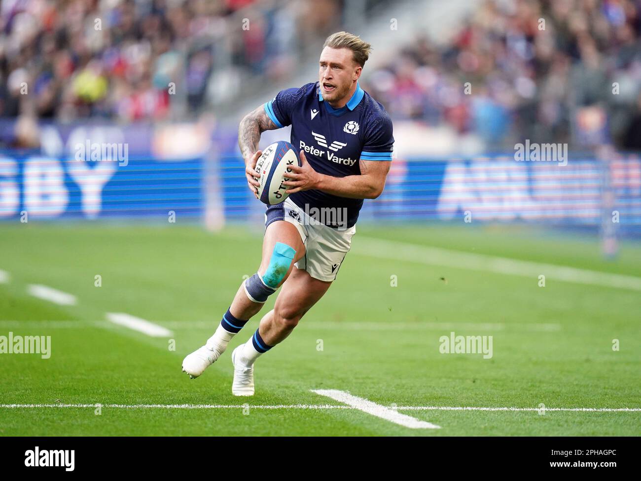 File photo dated 26-02-2023 of Scotland's Stuart Hogg, who has ...