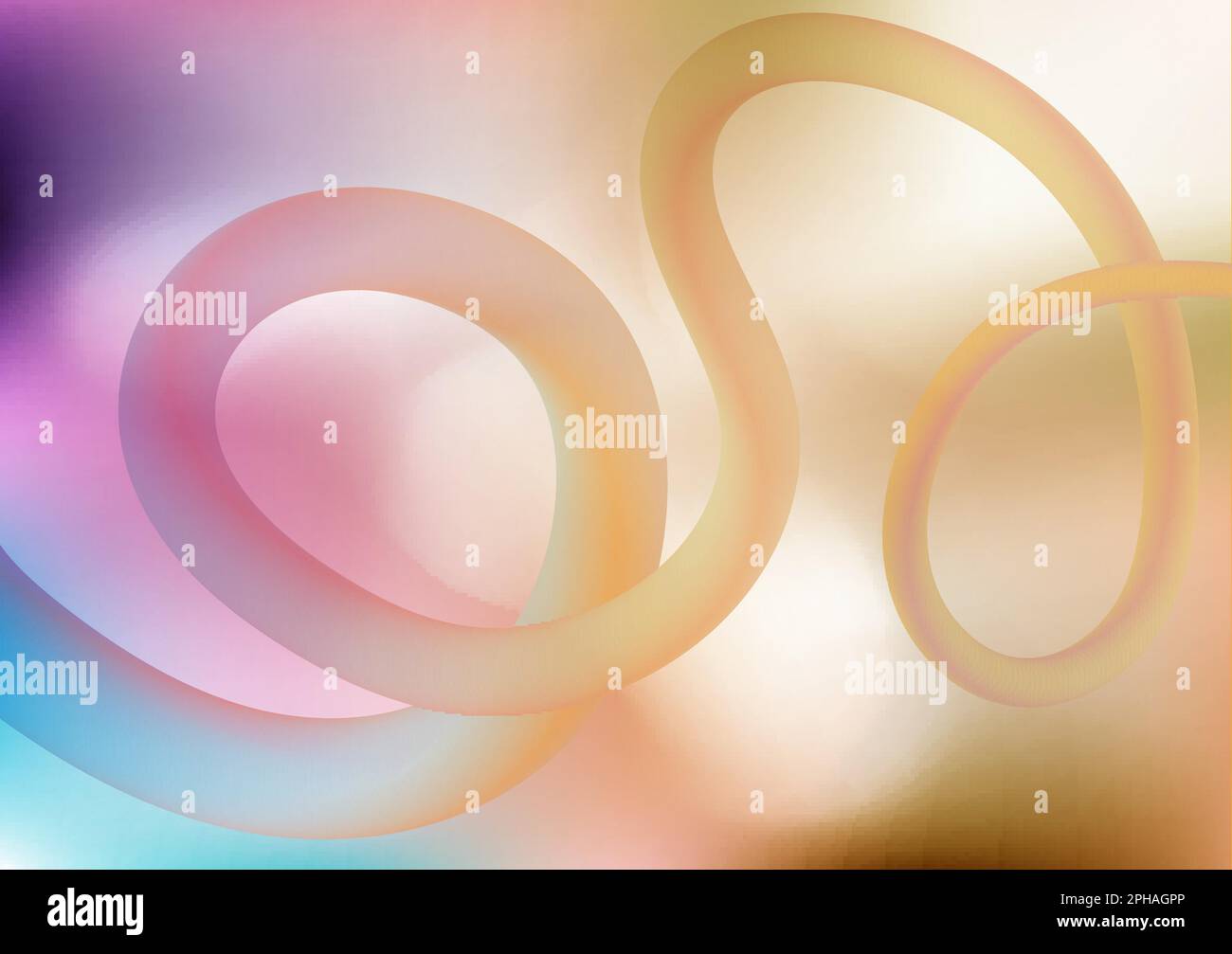 Colored gradient background with a sinuous line. Template for corporate ...