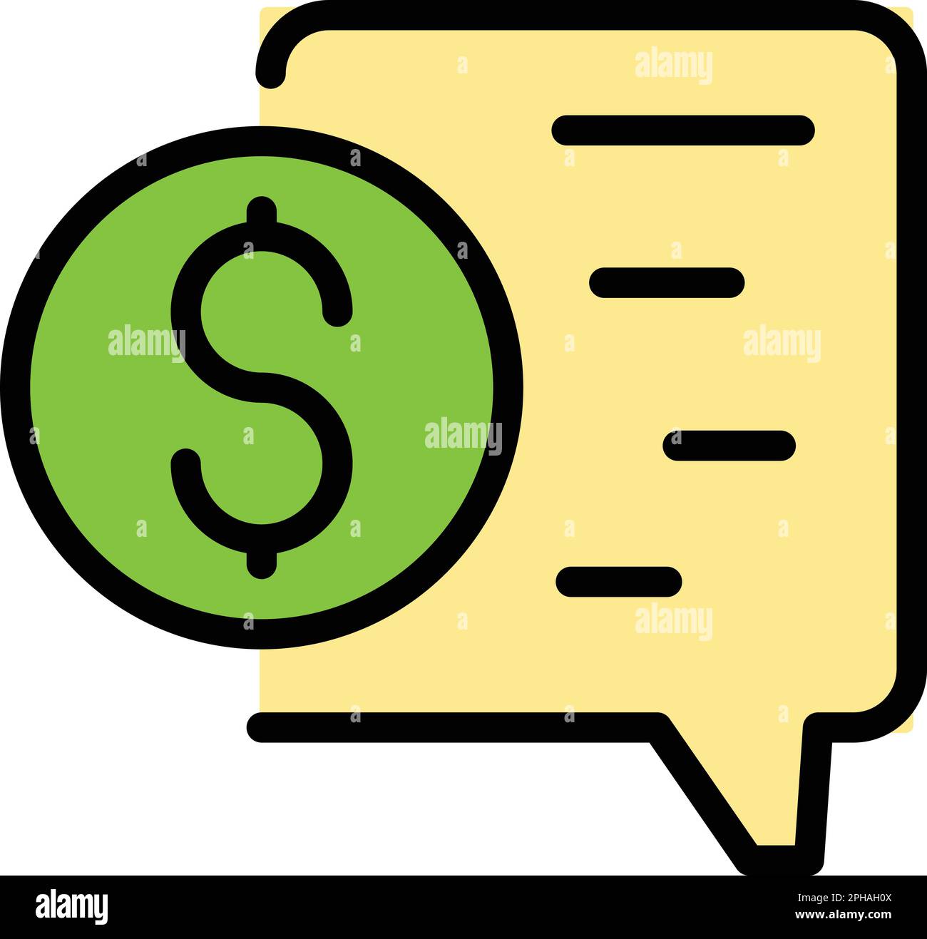 Consumer service icon. Outline Consumer service vector icon for web ...