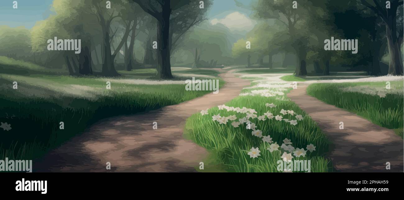 Horizontal clearing Stock Vector Images - Alamy