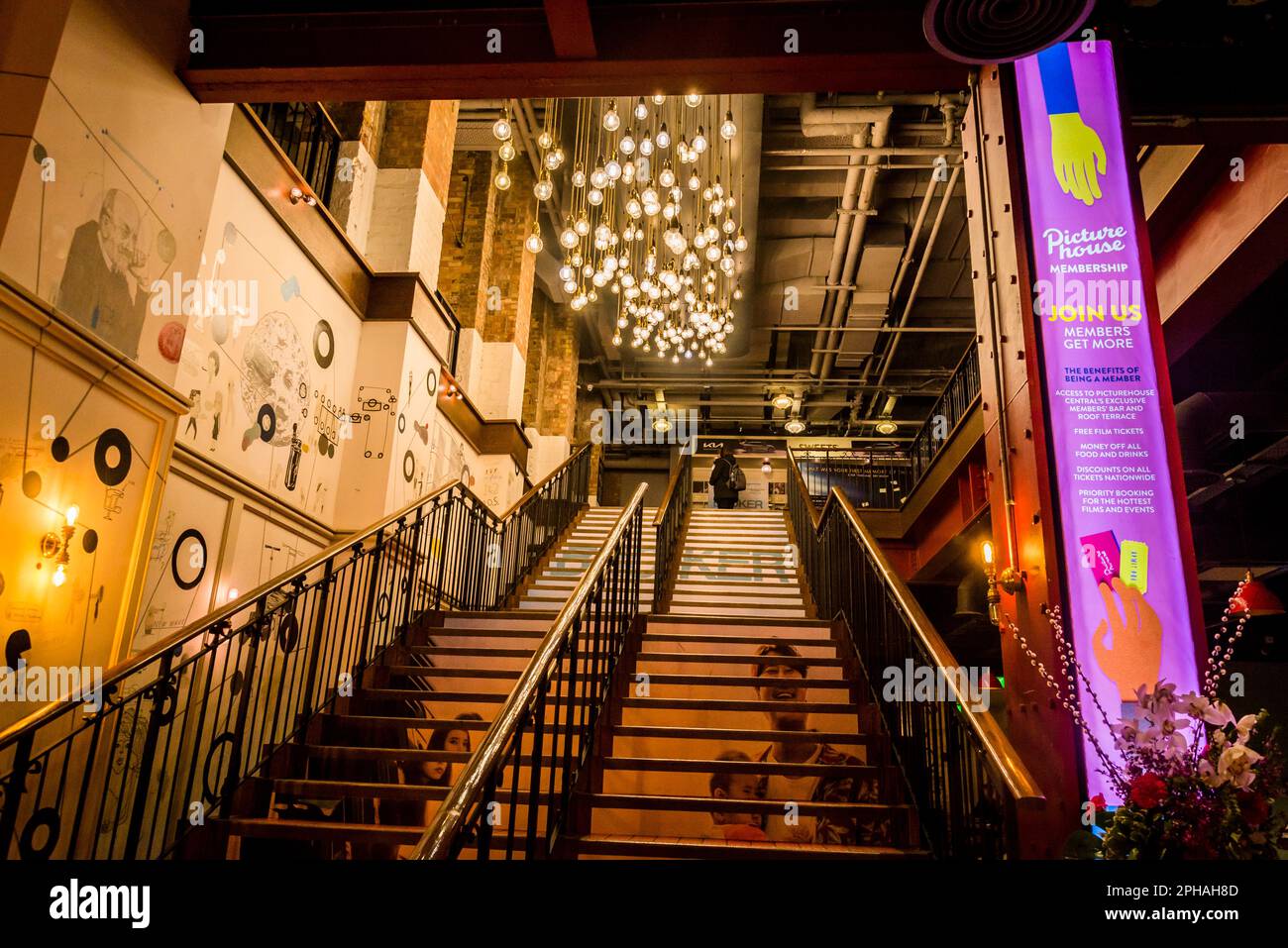 Picturehouse Central cinema at the corner of Shaftesbury Avenue, a ...