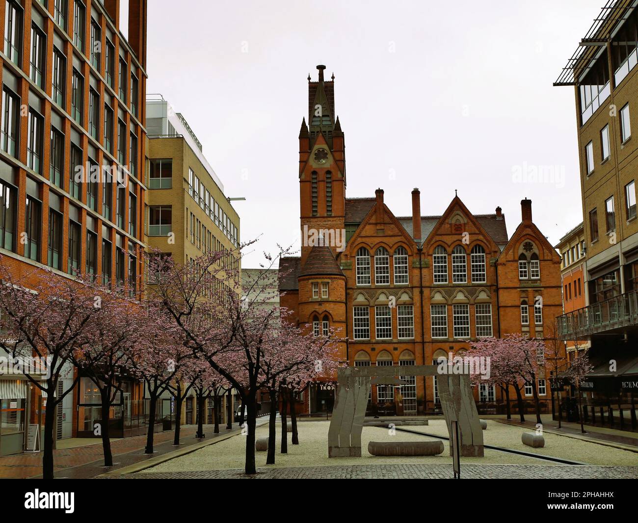Visiting Birmingham UK,The Ikon Gallery Stock Photo - Alamy