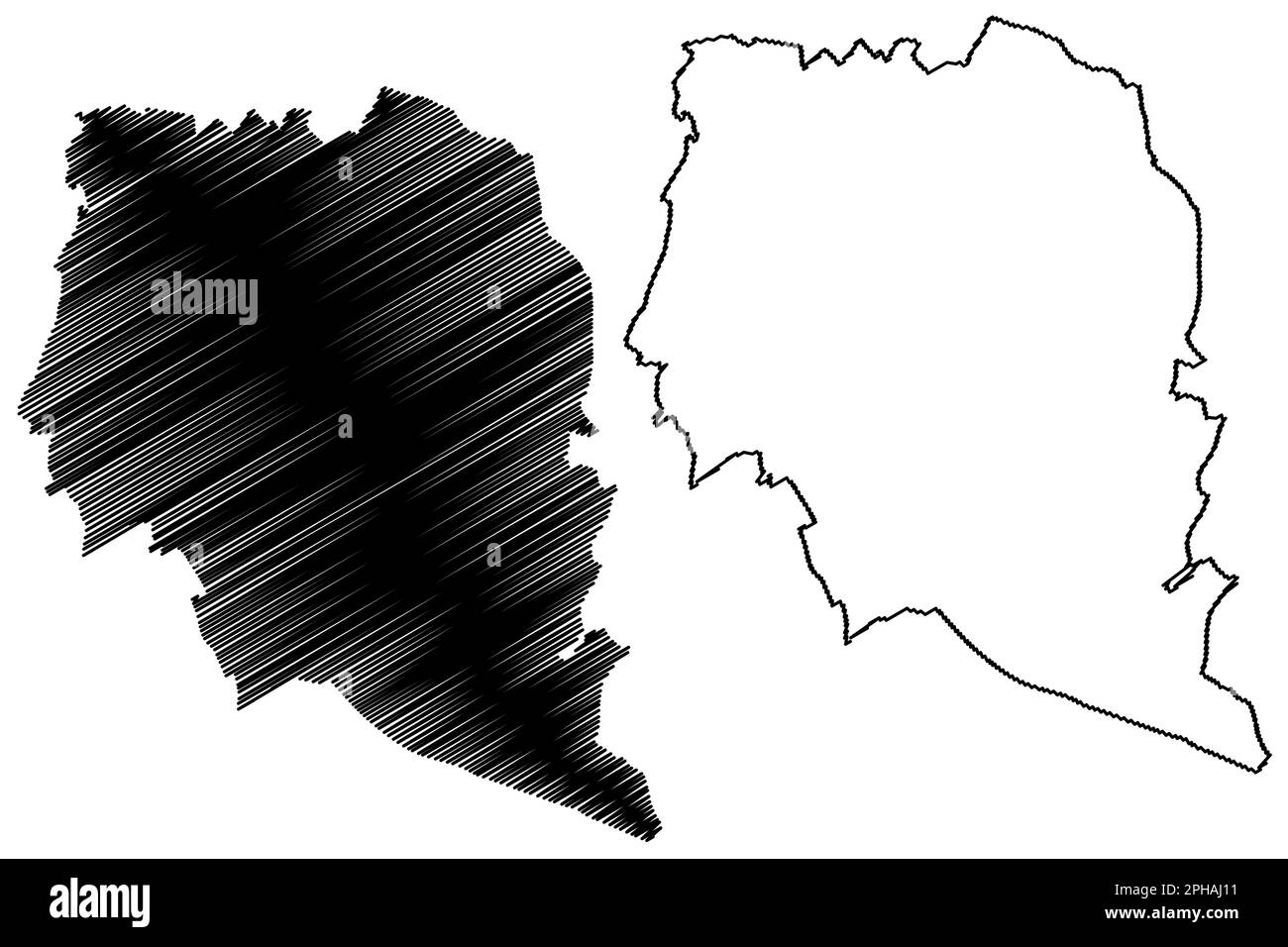 Map of stevenage Black and White Stock Photos & Images - Alamy
