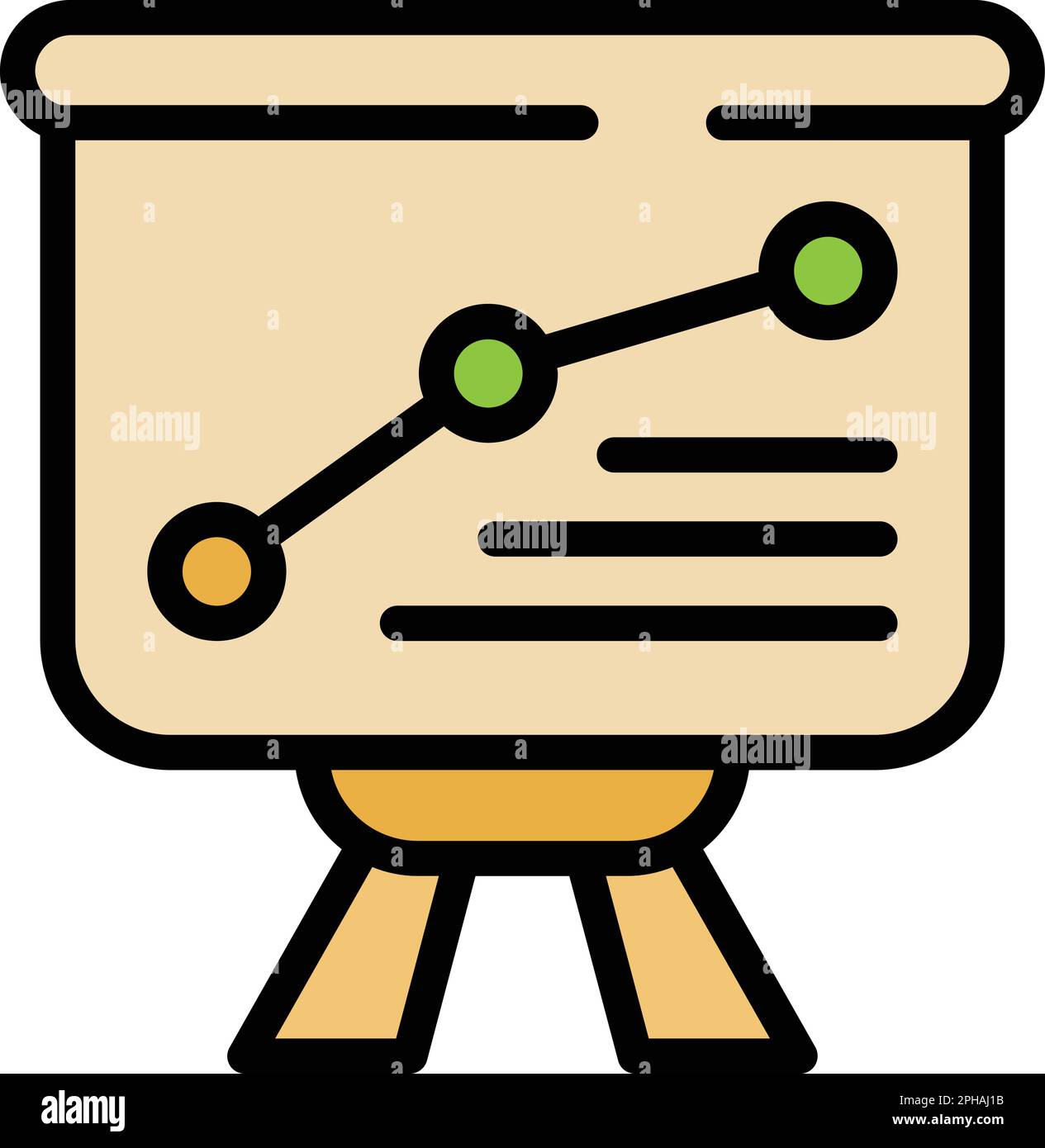 Education dashboard icon. Outline Education dashboard vector icon for ...