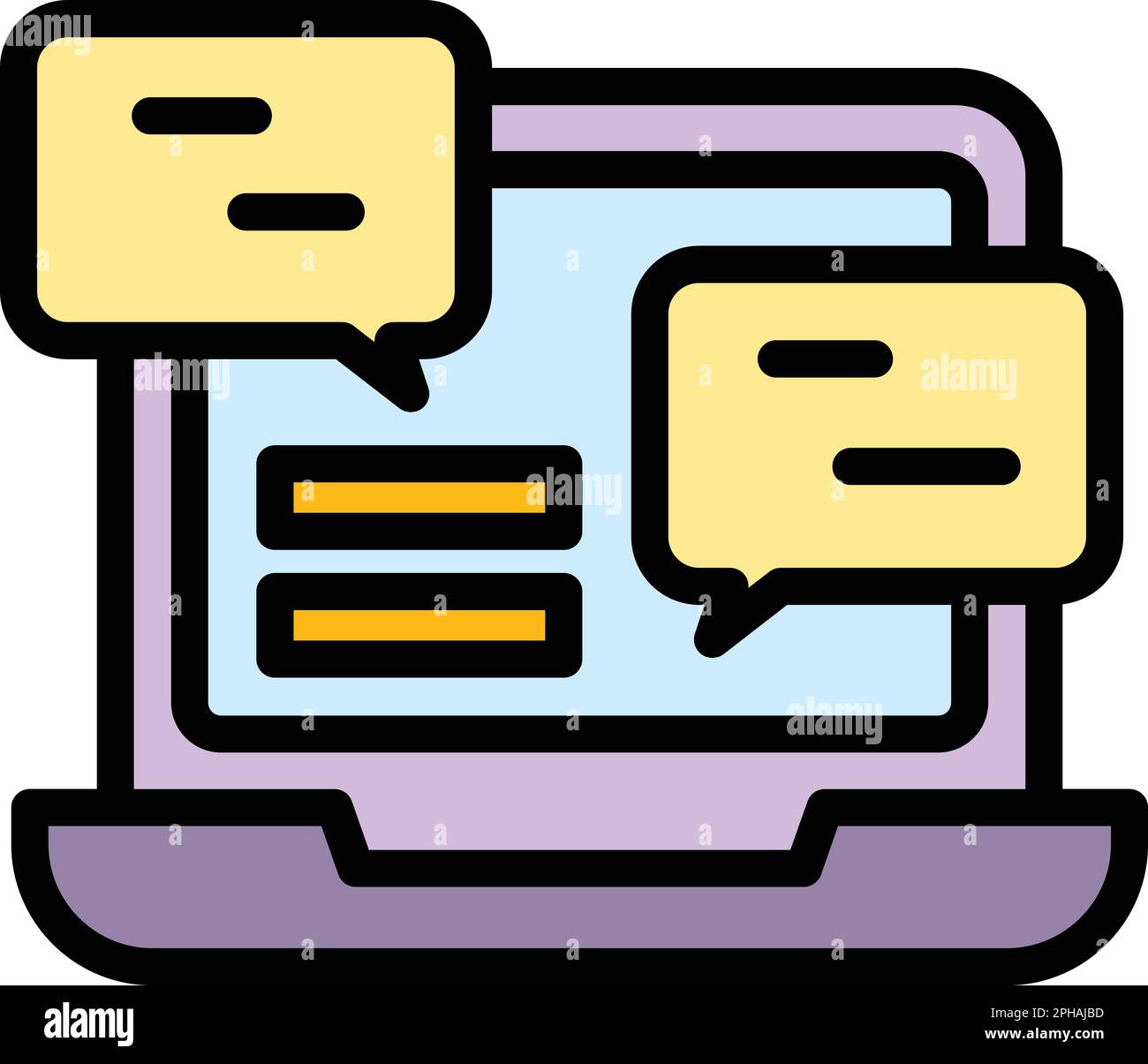 Consumer network icon. Outline Consumer network vector icon for web ...