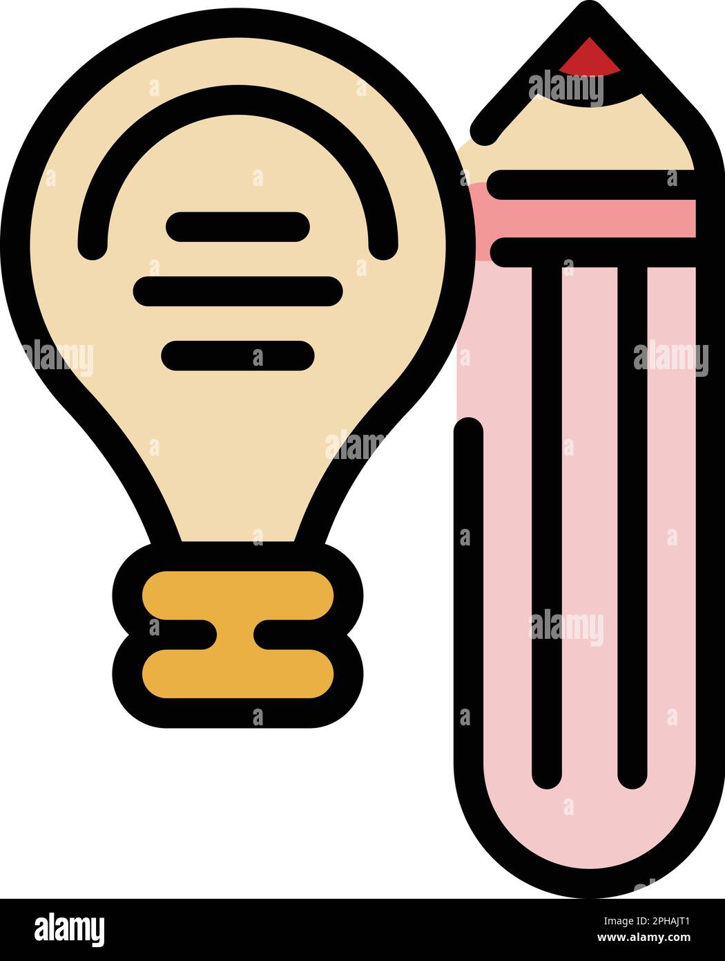 Creative education icon. Outline Creative education vector icon for web ...