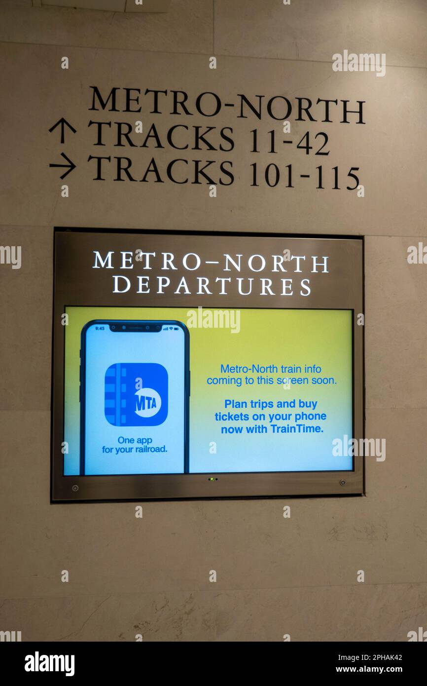 Grand Central Madison station is the new Long Island rail Road link ...