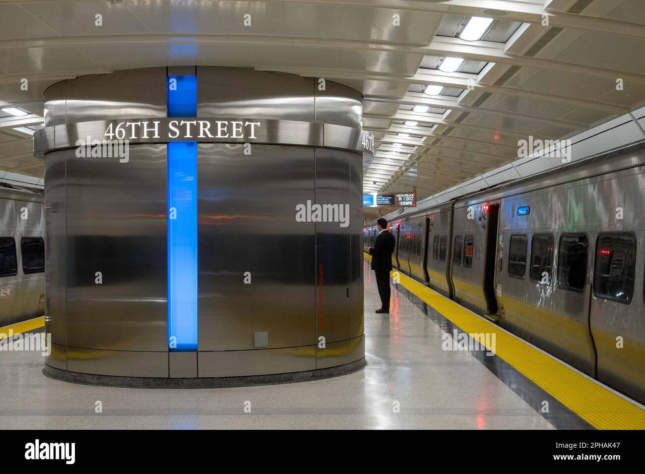 Grand Central Madison station is the new Long Island rail Road link ...