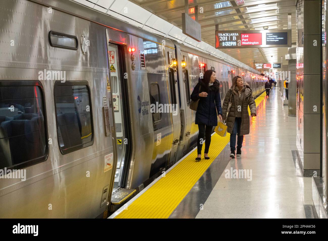 Grand Central Madison station is the new Long Island rail Road link ...