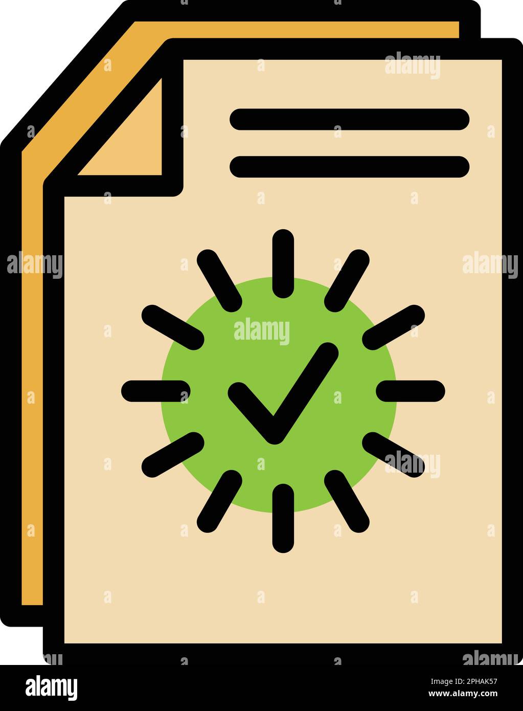 Loading document icon. Outline Loading document vector icon for web ...