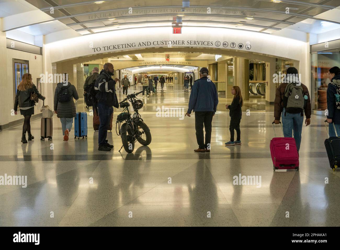 Grand Central Madison station is the new Long Island rail Road link ...