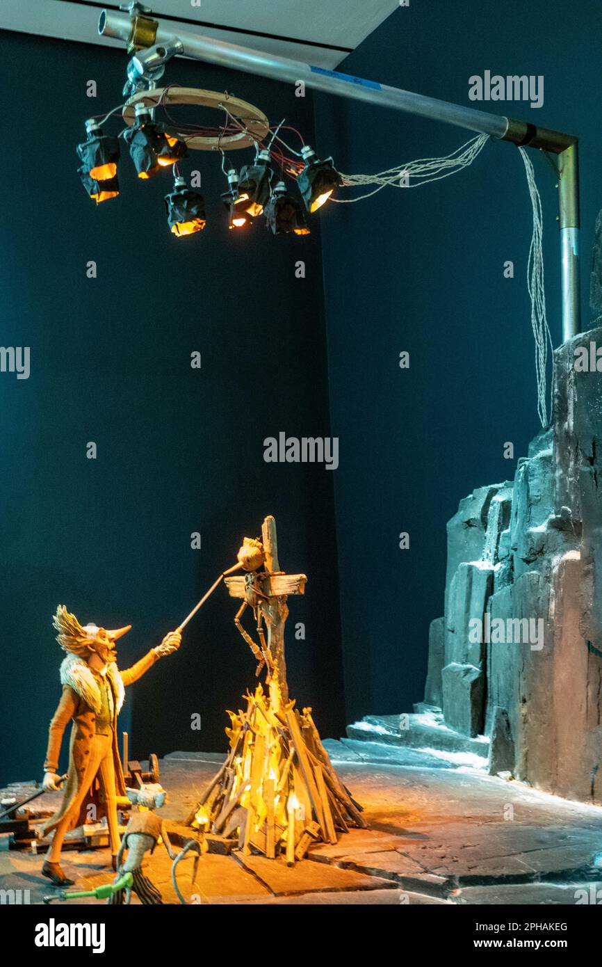 Guillermo del Toro: Crafting Pinocchio exhibition at the Museum of ...